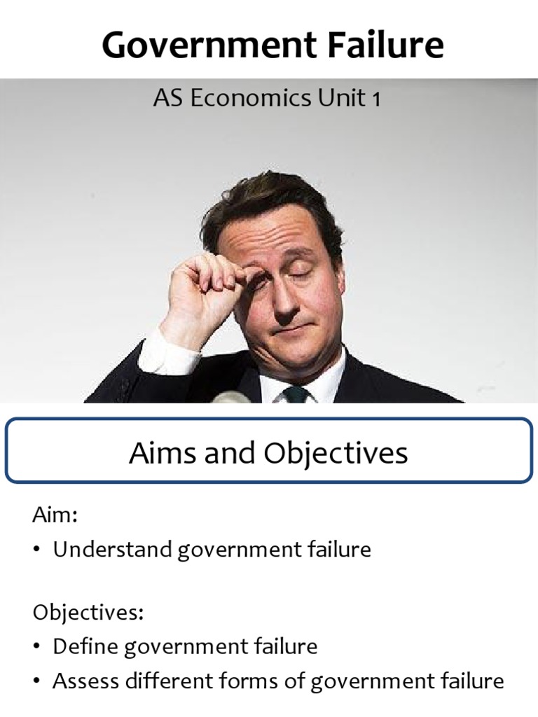 Government Failure | PDF | Subsidy | Economic Interventionism