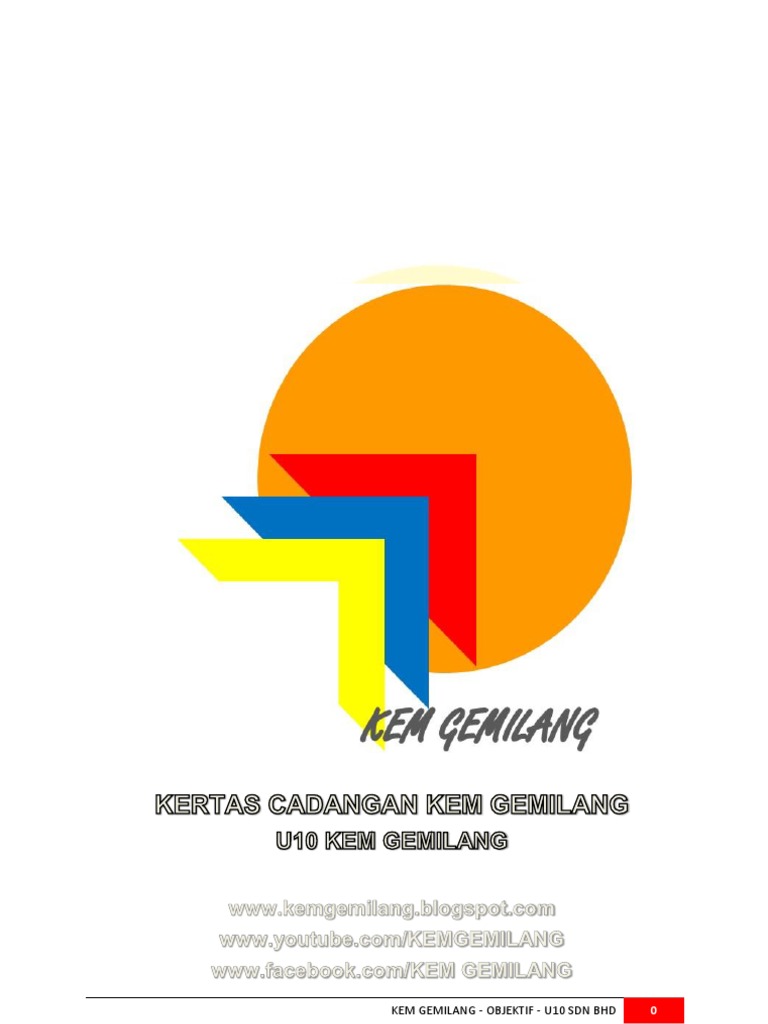 Kertas Kerja Kem Gemilang - Objektif | PDF