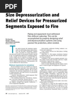 API - STD - 521 Fire Gas Expansion | PDF | Pressure | Temperature