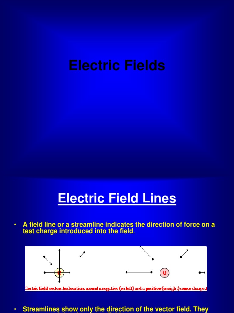 Understanding Electric Field Lines | PDF | Electric Charge | Electric Field