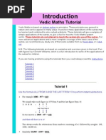 Vedic Maths Level 1 Syllabus Overview | PDF | Teaching Methods & Materials