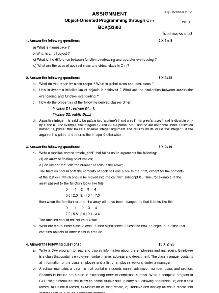 BCA(S3)08_CPP | Subroutine | C++
