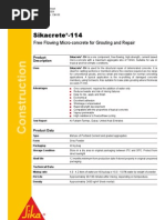 SikaQuick®-1000 Product Data Sheet | PDF | Concrete | Strength Of Materials