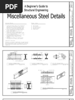 STEEL DETAILING GUIDE Sample Version PDF | PDF | Welding | Construction