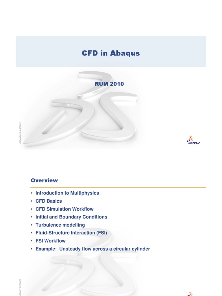 Abaqus CFD 2010 | PDF | Fluid Dynamics | Turbulence