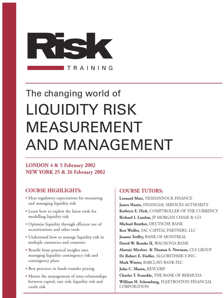6 Page PDF | PDF | Market Liquidity | Liquidity Risk