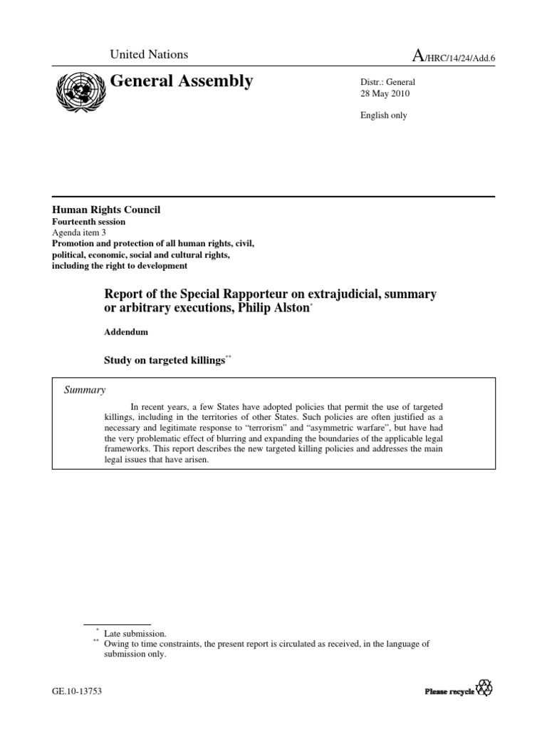 UN Report | PDF
