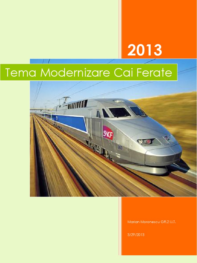 Modernizare Cai Ferate