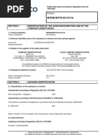 Material Safety Data Sheet: Veolia Water Systems (Gulf) FZC | PDF ...