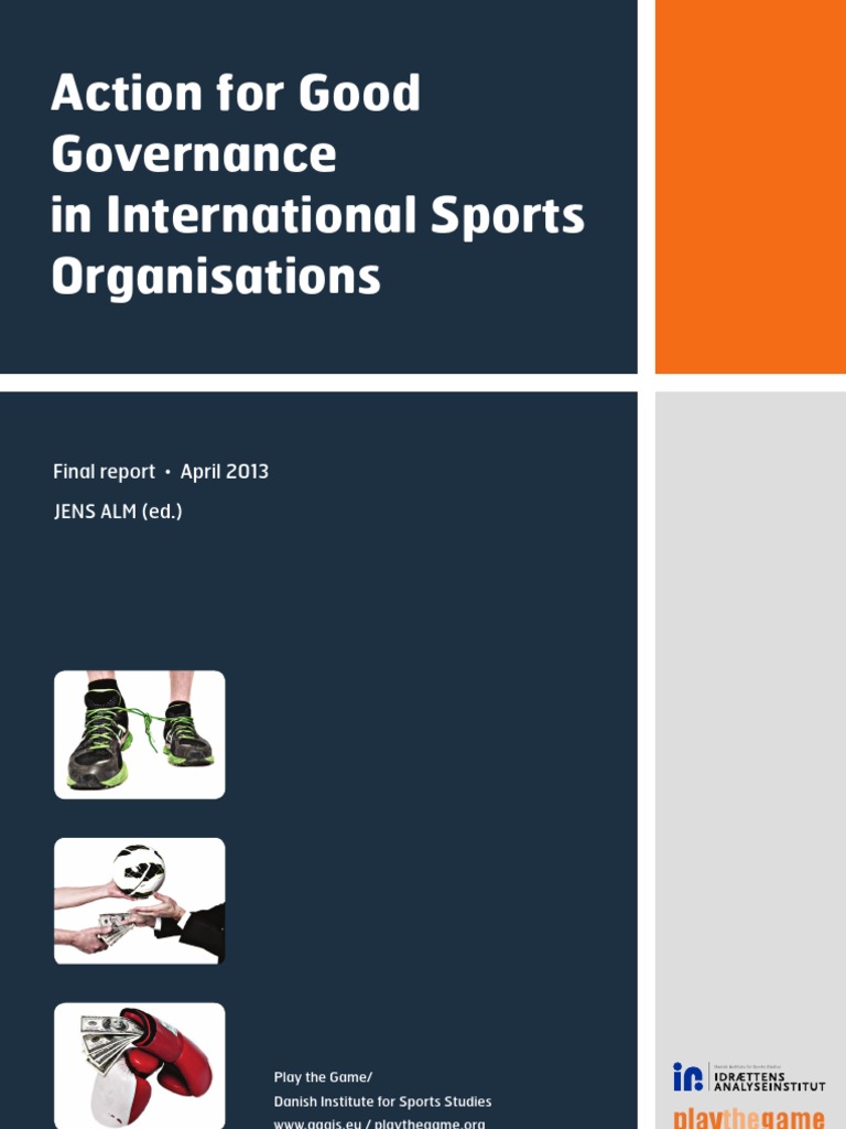 Action For Good Governance in International Sports Organisations ...