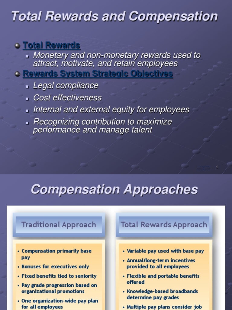 Total Rewards Powerpoint | PDF | Employment | Labor