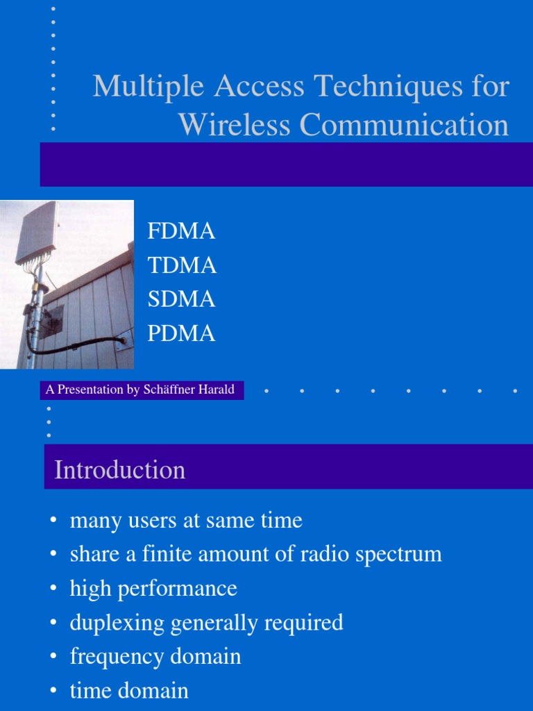 FDMA | PDF | Channel Access Method | Code Division Multiple Access