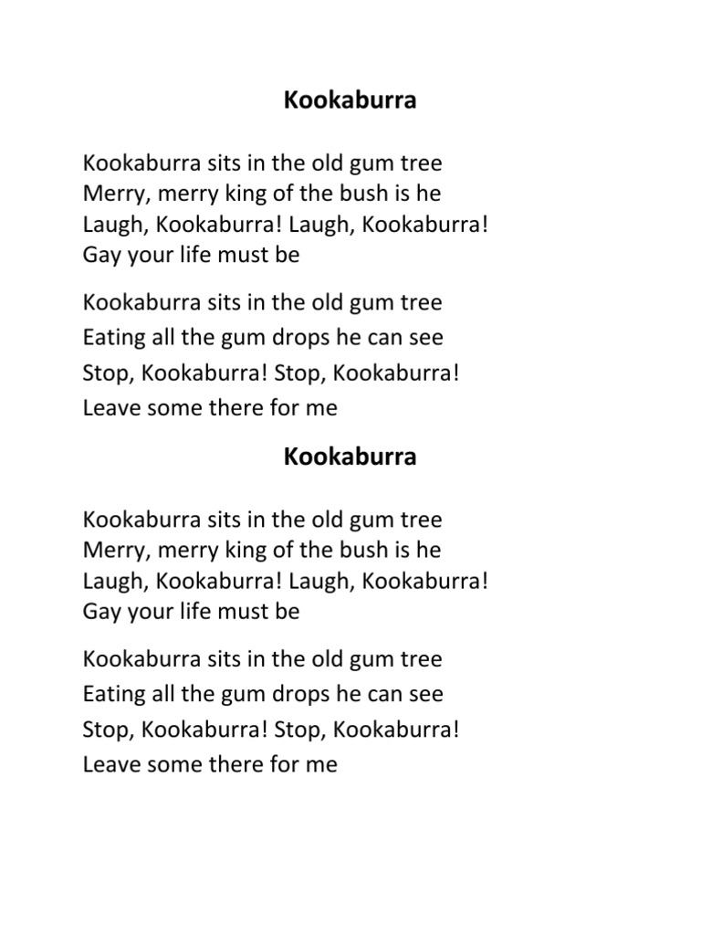 Kookaburra | PDF