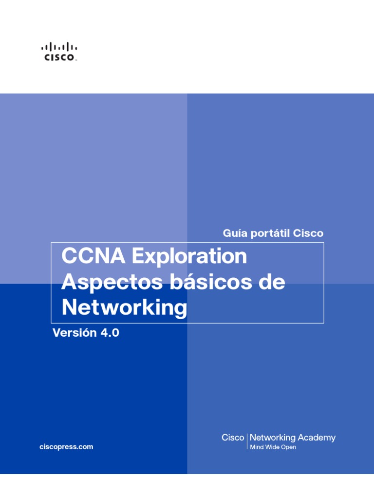 CCNA Exploration Aspectos Basicos de Networking | PDF | Internet | Blog