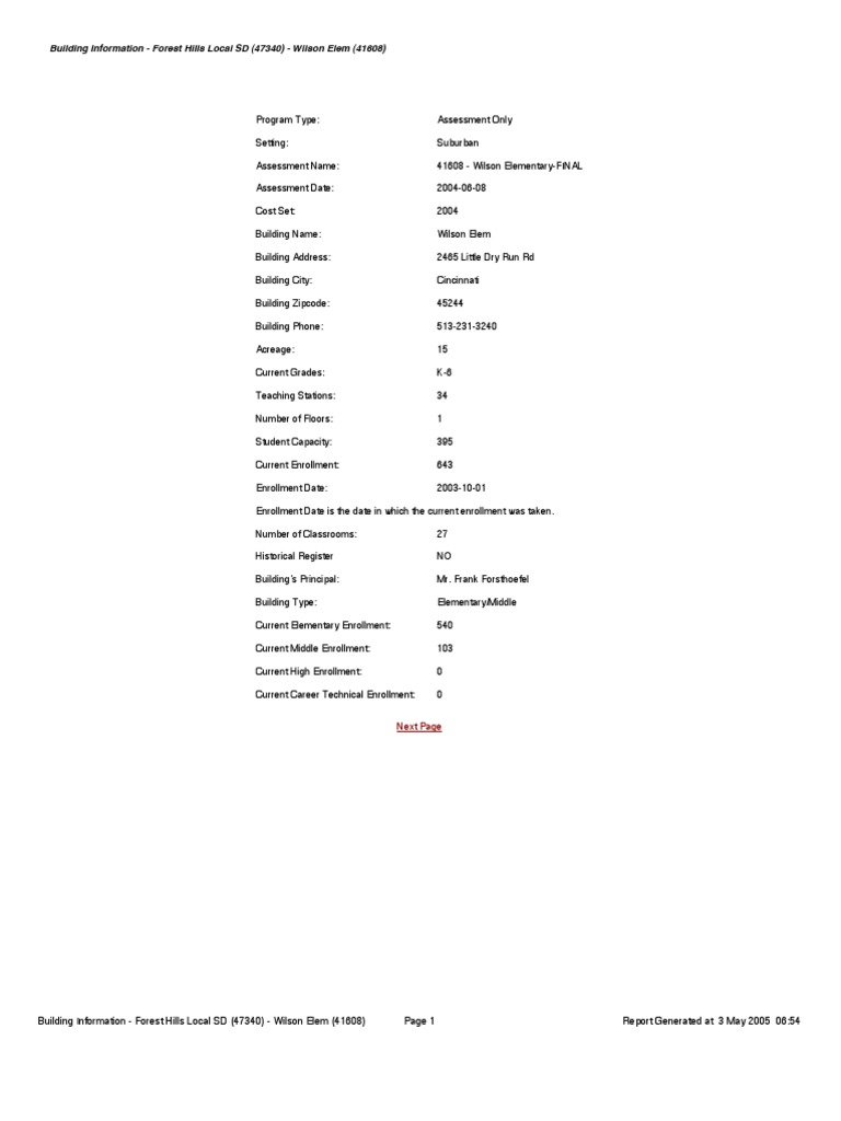 State Assessment, Wilson | PDF | Hvac | Window