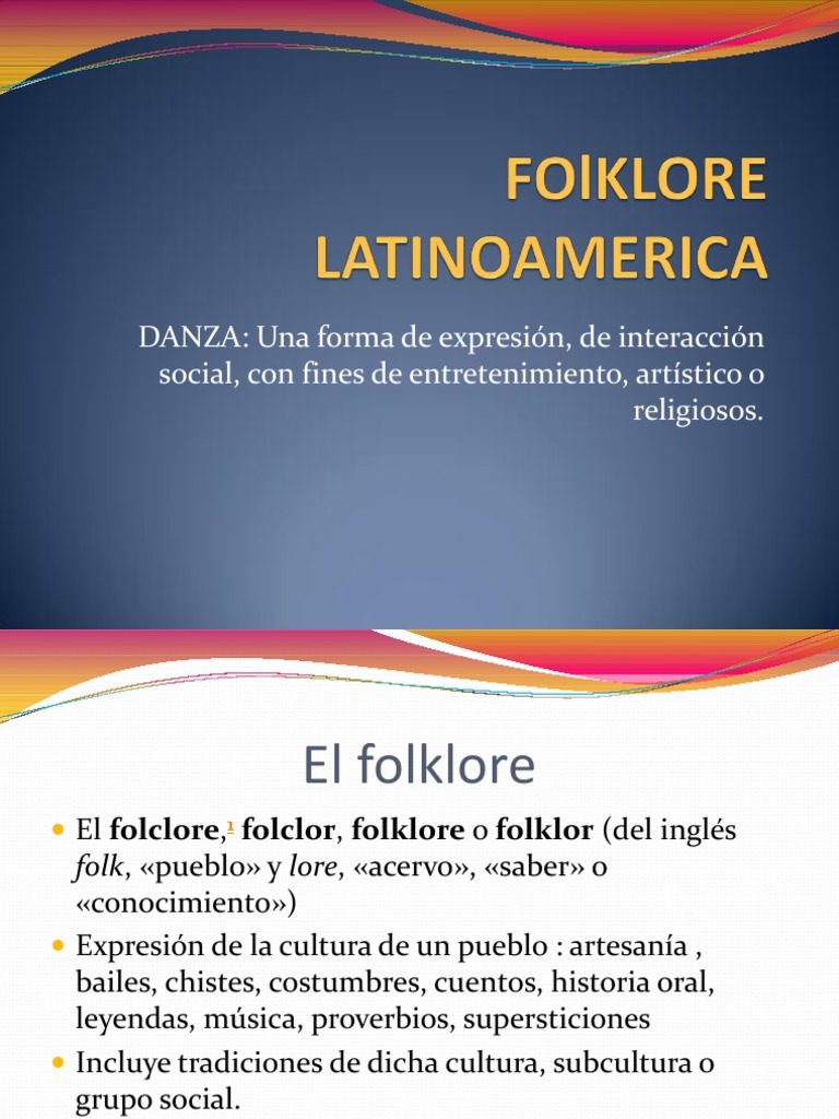 Folklore Latinoamerica L | PDF | Folklore | Personas