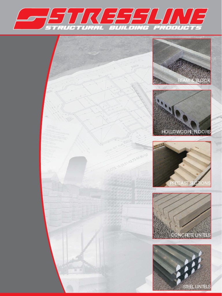 Stressline Beam and Block | PDF | Prestressed Concrete | Precast Concrete