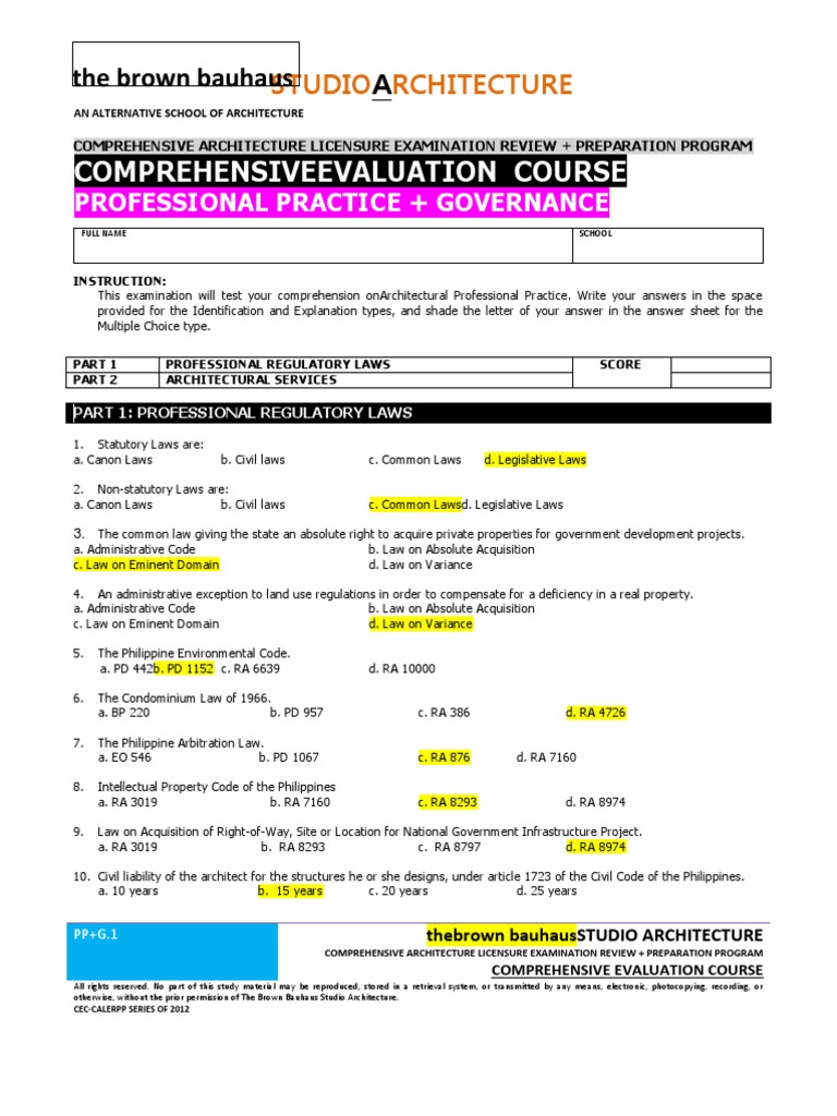Prof Prac Cec | PDF | Stairs | Architect