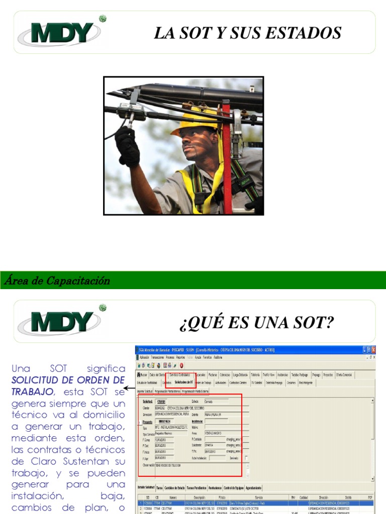 Tipos y Significado de SOT en Claro | PDF | Cliente | Informática