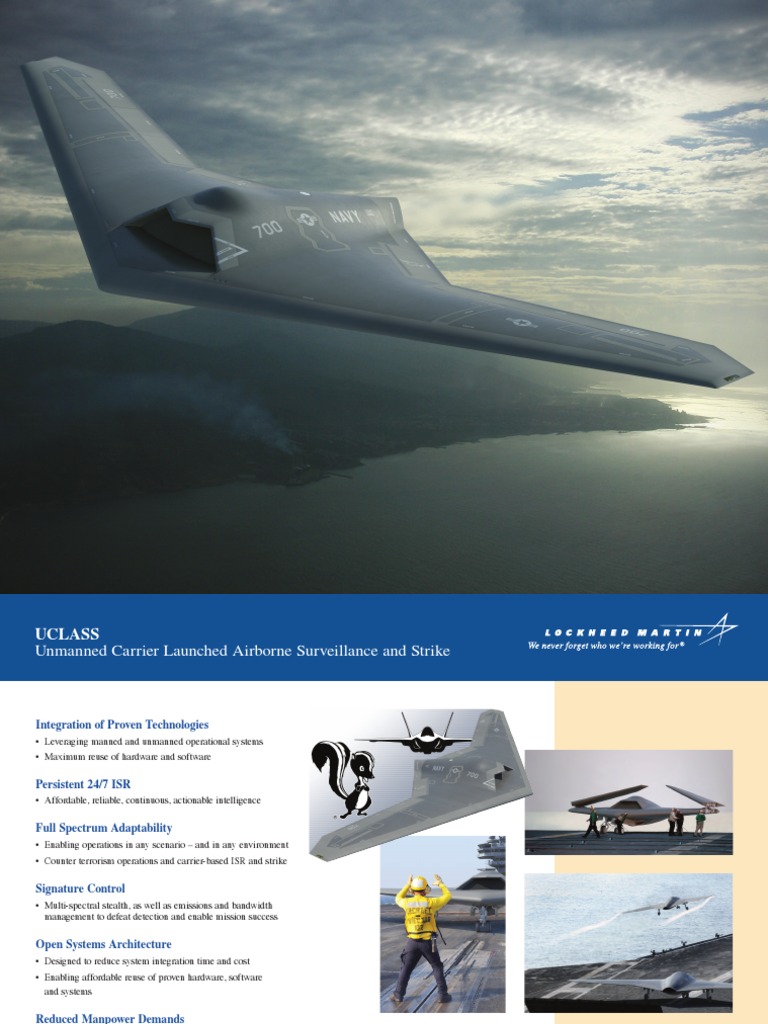 Lockheed Martin UCLASS Product Sheet | PDF