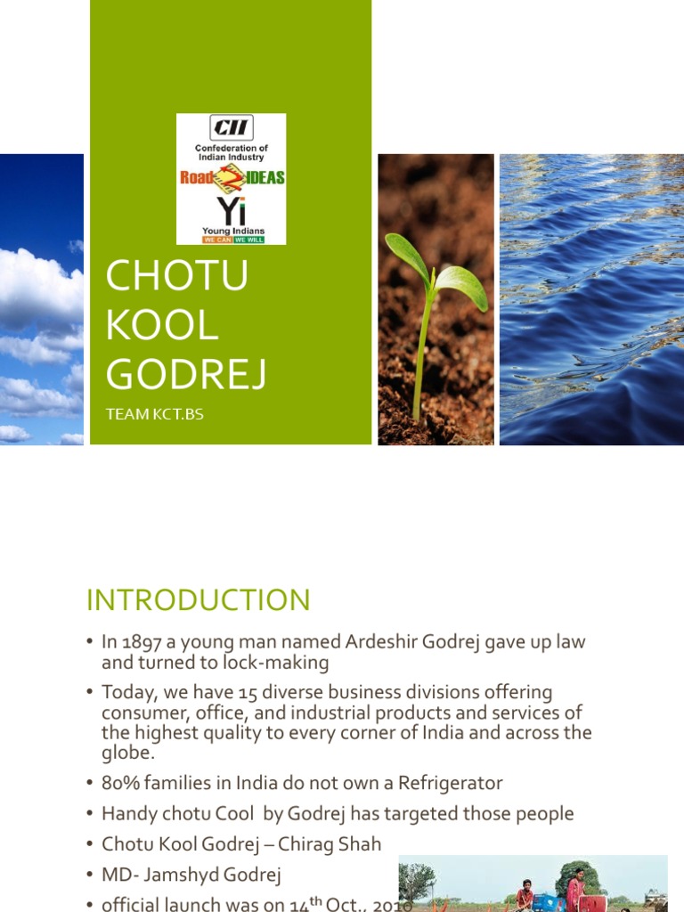 Chotu Kool Godrej: Team KCT - Bs | PDF