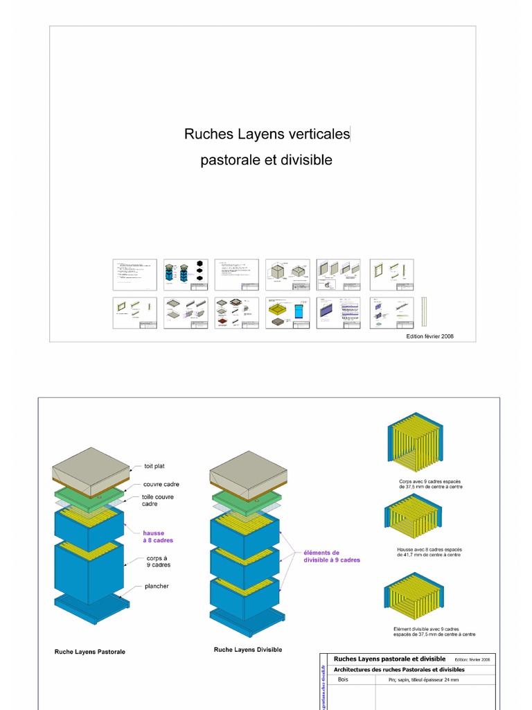 Plans Layens | PDF | Ruche | La nature