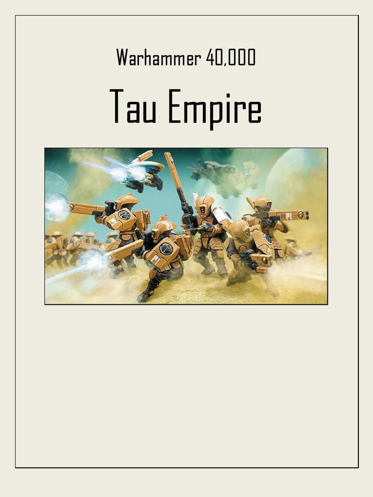 Codex Tau Empire | PDF | Tanks | Military Science