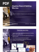 Slurry Piping System Design Guidelines | PDF | Rheology | Pump