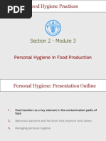 1 Introduction To Food Safety | PDF | Food Safety | Hygiene