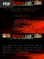 Feasibility Study On Establishing Coffee Shop. | PDF | Foods | Retail