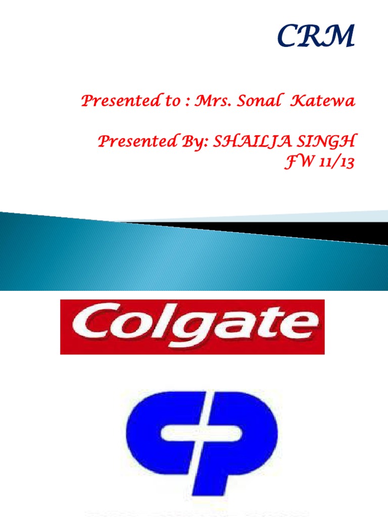 Colgate | PDF | Oral Hygiene | Sales