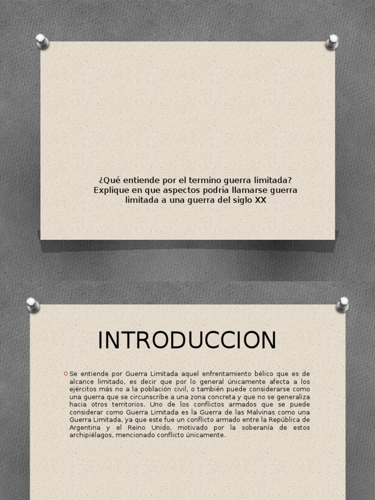 Guerra Limitada: Malvinas y su Impacto | PDF | Islas Malvinas | Avión ...