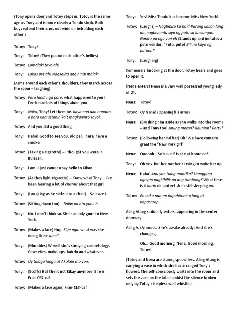 New Yorker in Tondo Script [Revised] | Leisure