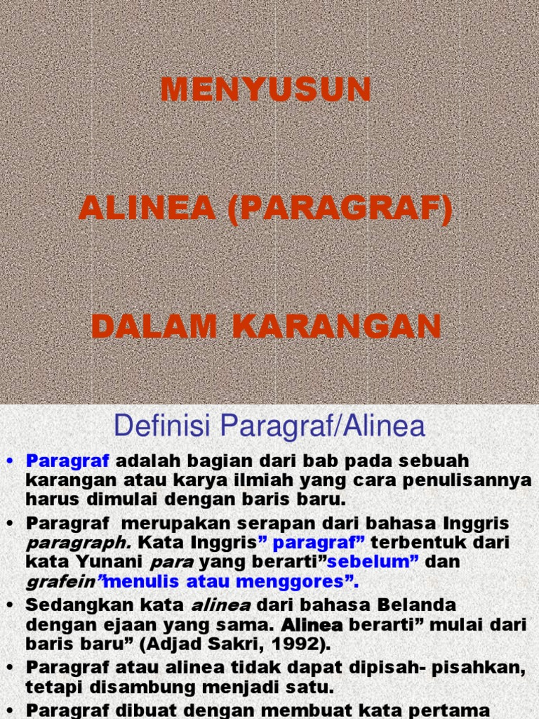 Panduan Menulis Paragraf dan Surat | PDF