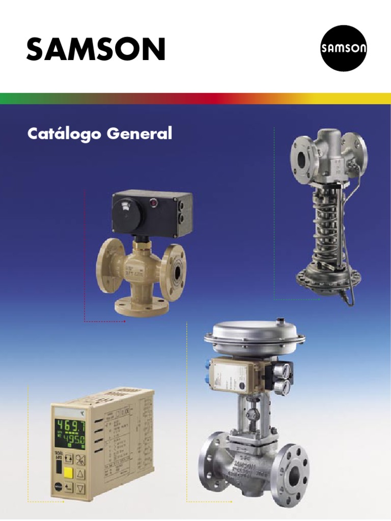 Catalogo Valvulas Samson | PDF | Acero | Aluminio