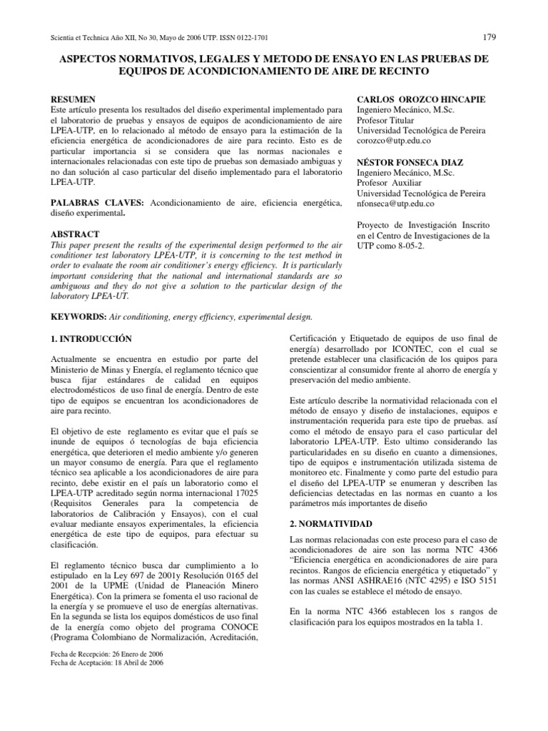 Iso 5151 | PDF | Calor | Conservación de energía