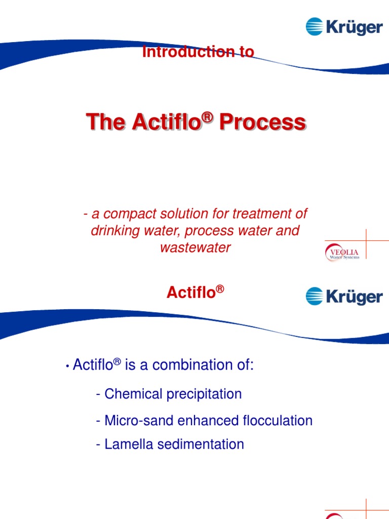 Actiflo PPT Presentation For Øvre Sirdal | PDF | Hydraulic Engineering ...