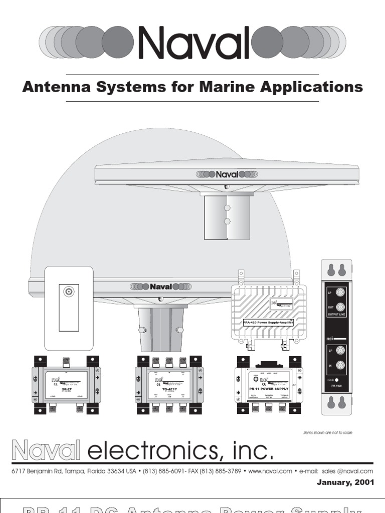 Catalog Naval Antenas | PDF | Amplifier | Antenna (Radio)
