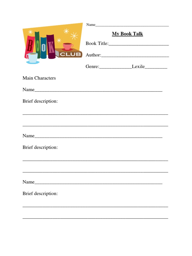 Book Talk | PDF