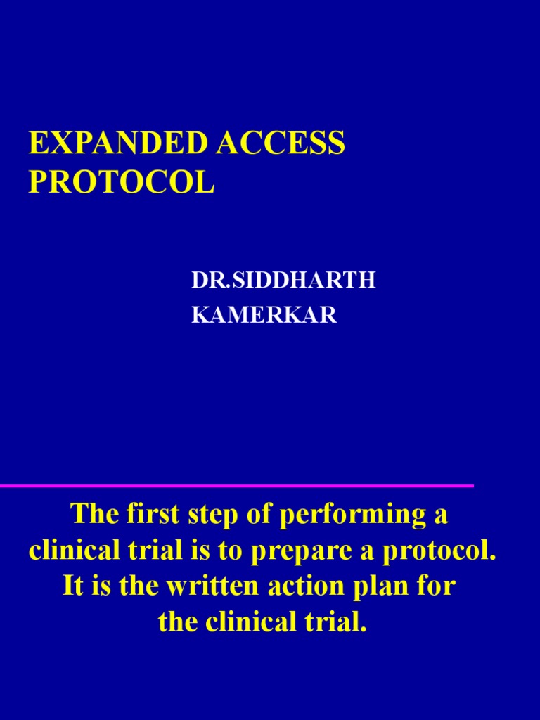 Expanded Access Clinical Trial | PDF | Clinical Trial | Federal Food