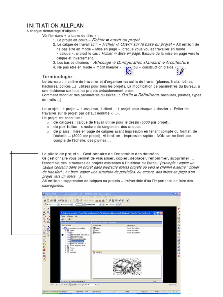 Initiation à Allplan : Guide Pratique | PDF | Toit | Mise en page