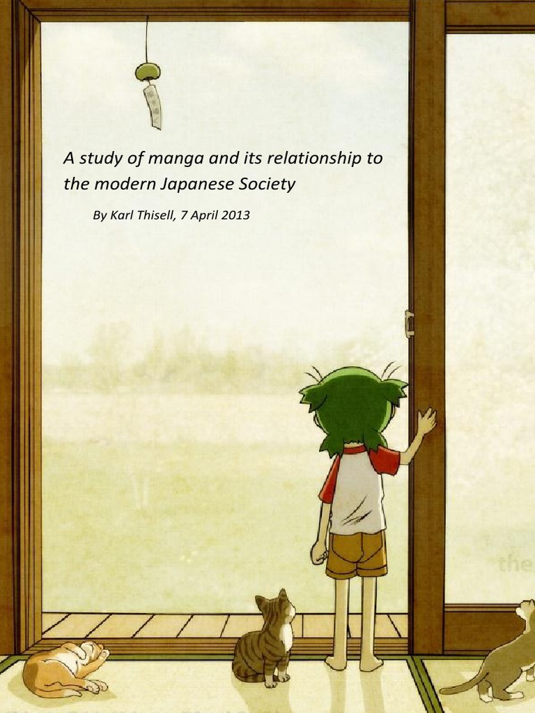 A Study of Manga and Its Relationship To The Modern Japanese Society | PDF