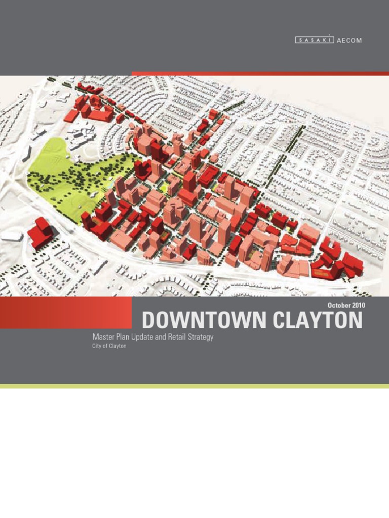 Downtown Clayton Master Plan Update and Retail Strategy - Part 1 of 2 ...