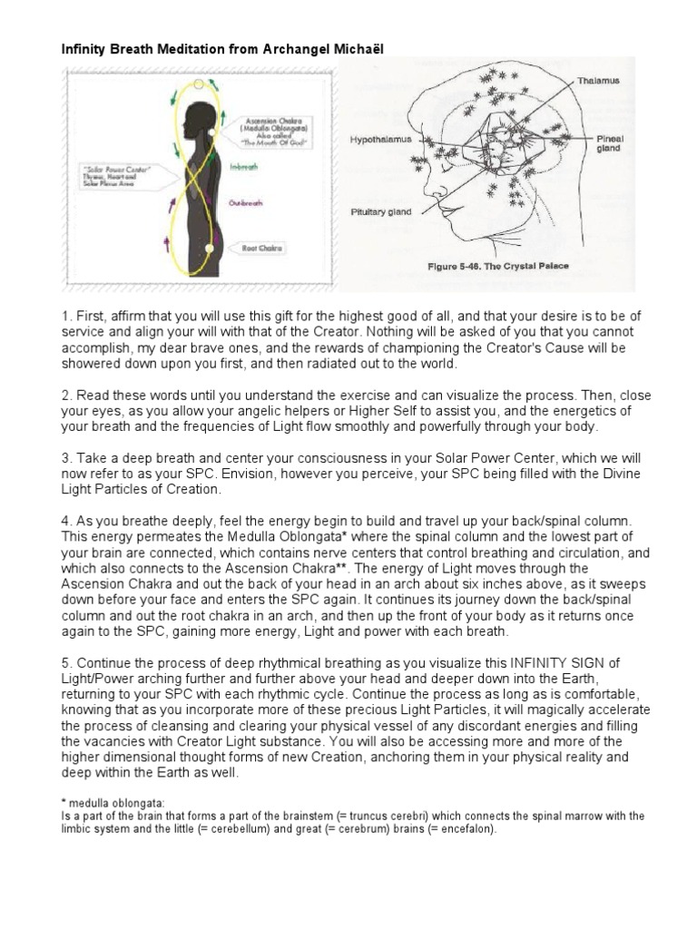 Infinity Breath Meditation from Archangel Michaël | Chakra | Light