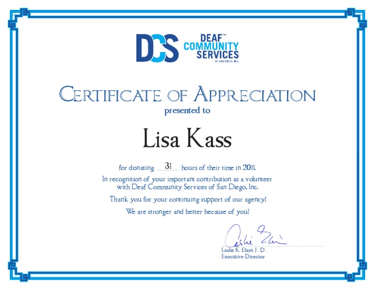 Dcs Certificate | PDF
