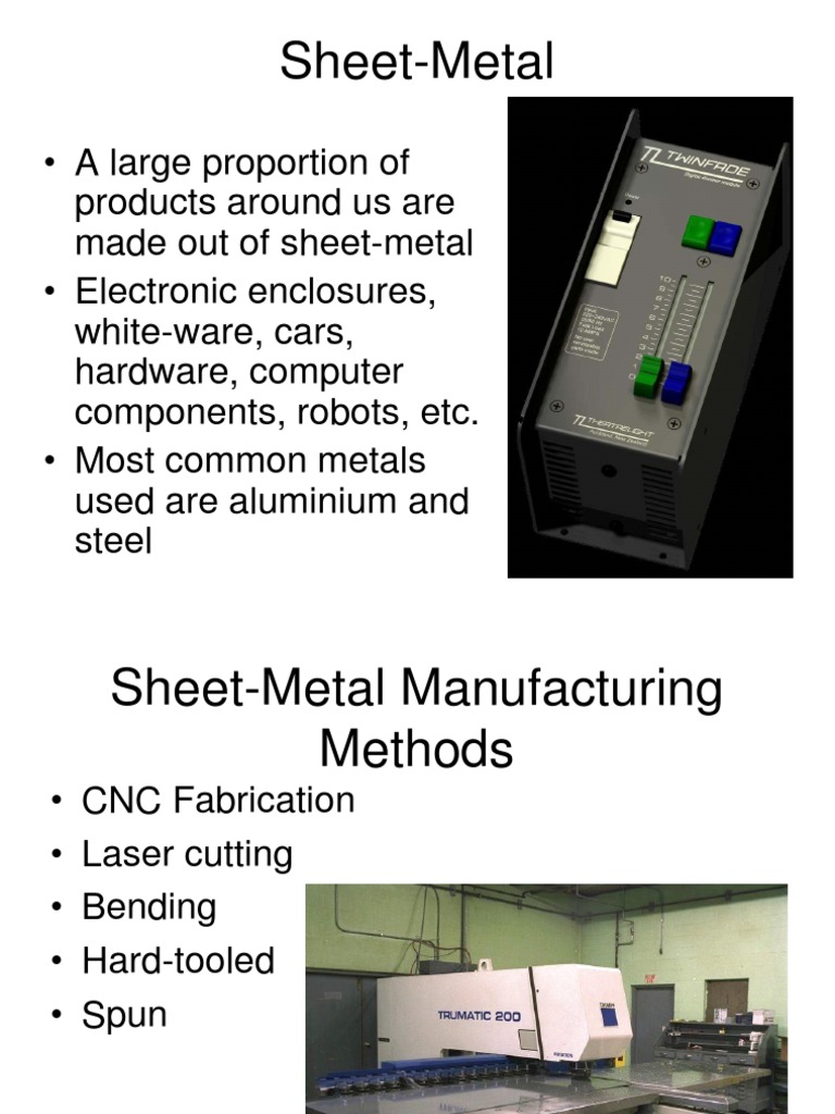 Lecture Solidworks Sheetmetal | PDF | Sheet Metal | Crafts