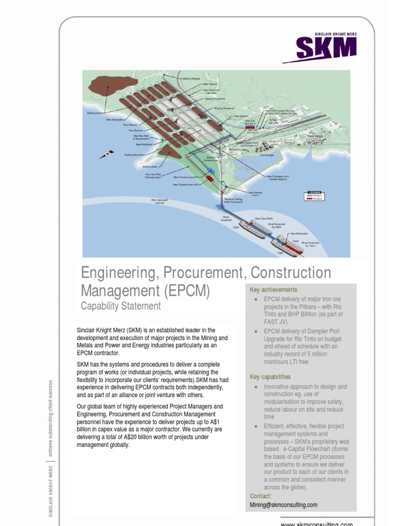 Epcm SKM | PDF | Engineering | Industries