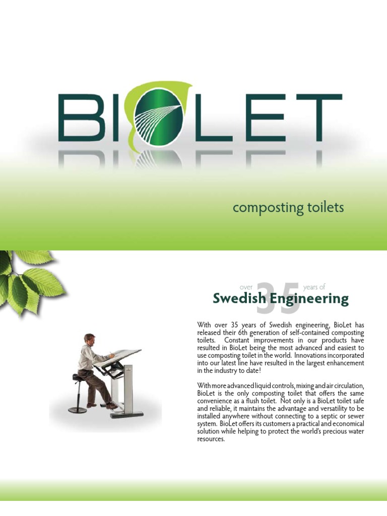 Brochure Biolet | PDF | Compost | Toilet