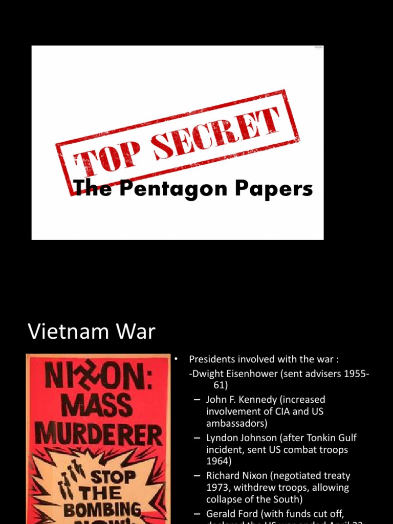Pentagon Papers | PDF | Pentagon Papers | Vietnam War
