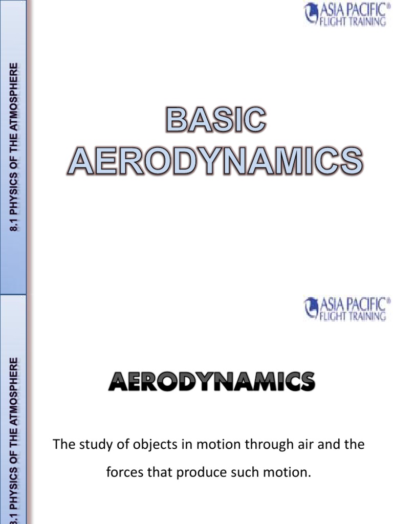 Basic Aerodynamics Slide Share | PDF | Troposphere | Atmosphere Of Earth